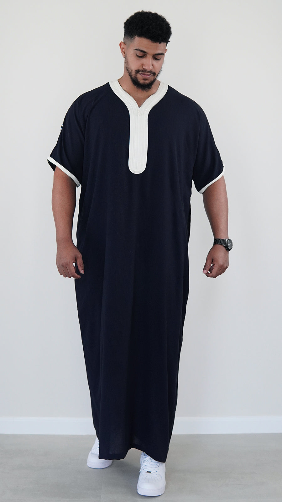 Navy Blue - Thobe – HudHudThobes